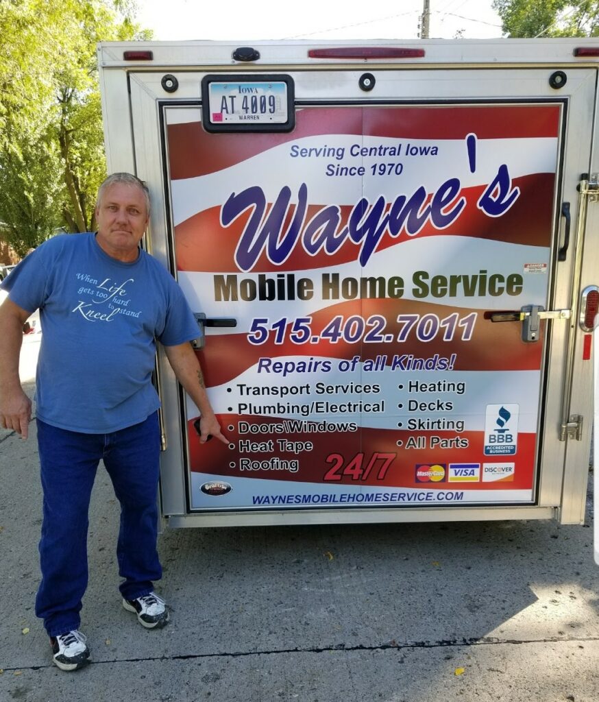 Wayne’s Mobile Home Service – Central Iowa